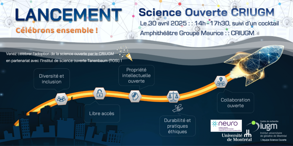Lancement de Science Ouverte au CRIUGM | CRIUGM